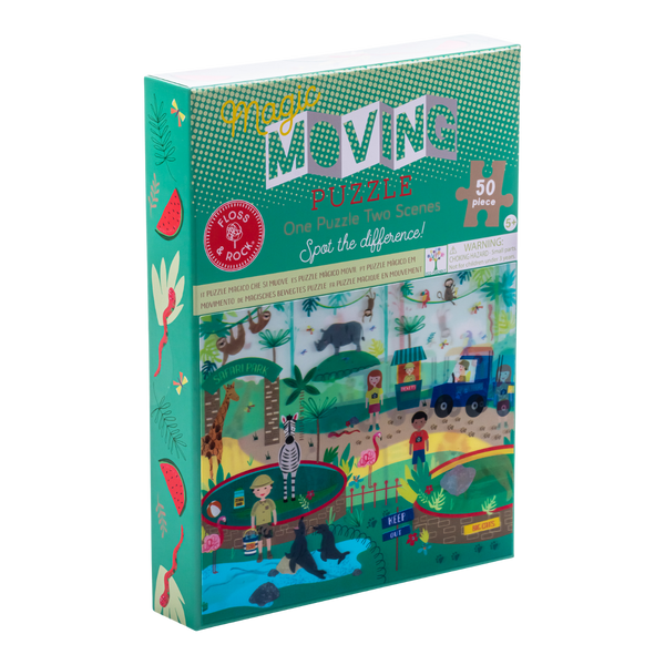 50 Piece Magic Moving Puzzle - Jungle | Eco-friendly gifts & toys for ...