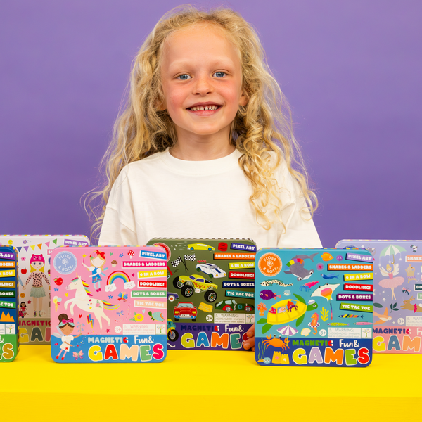 Magnetic Fun & Games Tin - Cars | Eco-friendly gifts & toys for ...