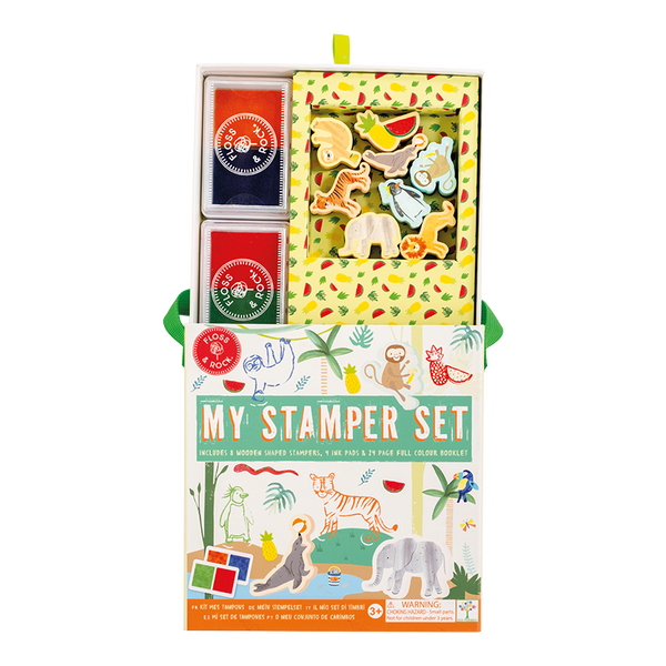 My Stamper Set - Jungle | Eco-friendly gifts & toys for children aged 2 ...