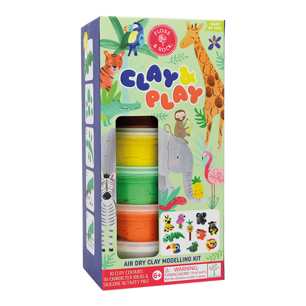 Clay & Play - Jungle | Eco-friendly gifts & toys for children aged 2-10 ...