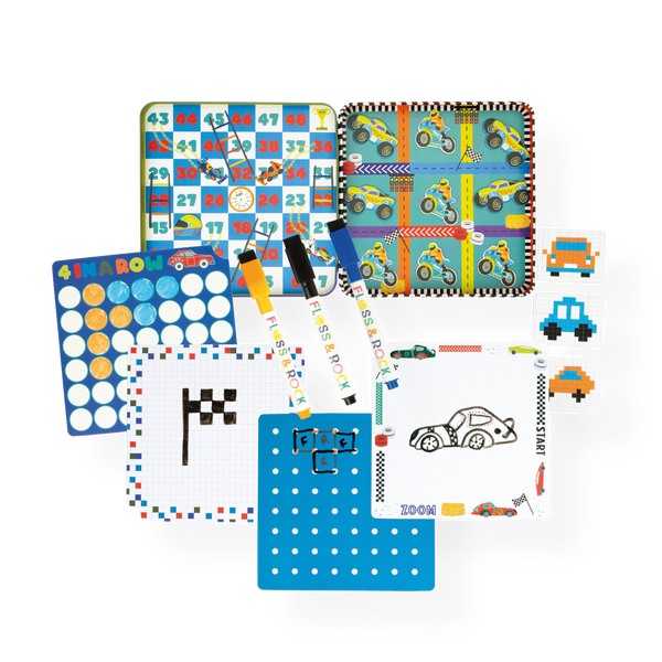 Magnetic Fun & Games Tin - Cars | Eco-friendly gifts & toys for ...