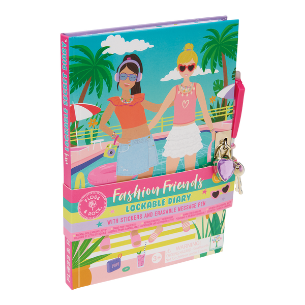 Fashion Friends - Lockable Diary & Pen | Eco-friendly gifts & toys for ...
